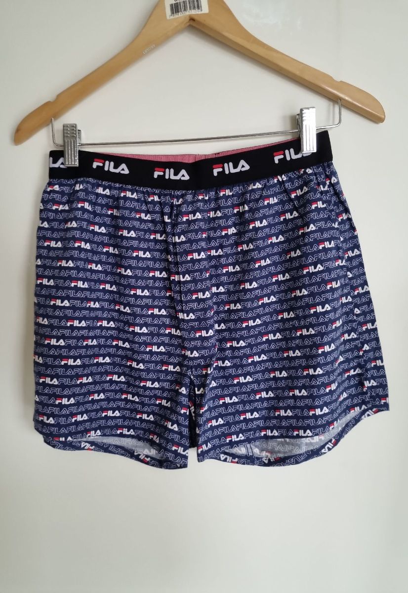 Samba Canção Fila | Bermuda Masculina Fila Usado 86460144 | enjoei