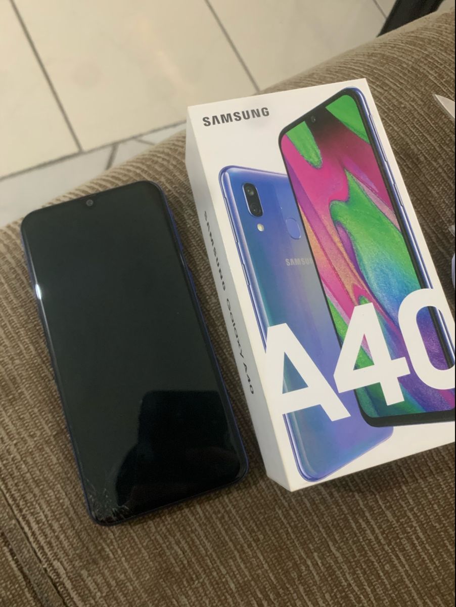Samsung A40 64gb Azul | Samsung Galaxy Samsung Usado 81826958 | enjoei