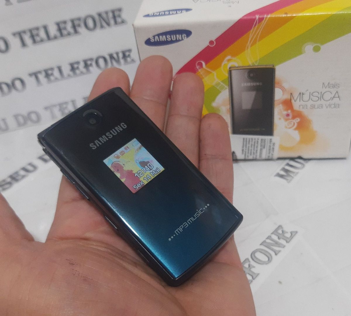 Samsung E215 Celular Antigo Pequeno Lindo Impecável | Cacareco Samsung ...