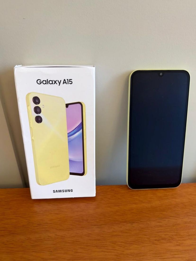 Samsung Galaxy A15 128gb 5g Amarelo - Seminovo | Celular Samsung Usado ...