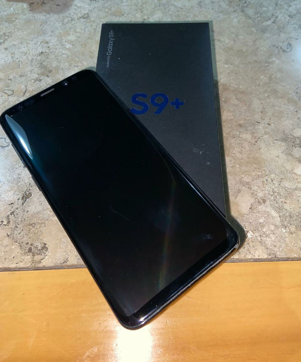 Samsung Galaxy S9 Plus 128gb Preto | Produto Feminino Samsung Usado 38382915 | enjoei