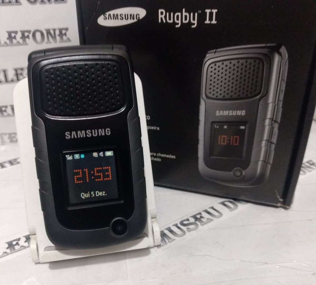 Samsung Rugby 2 A847 Projeto Militar Celular Antigo Flip Reliquia da ...