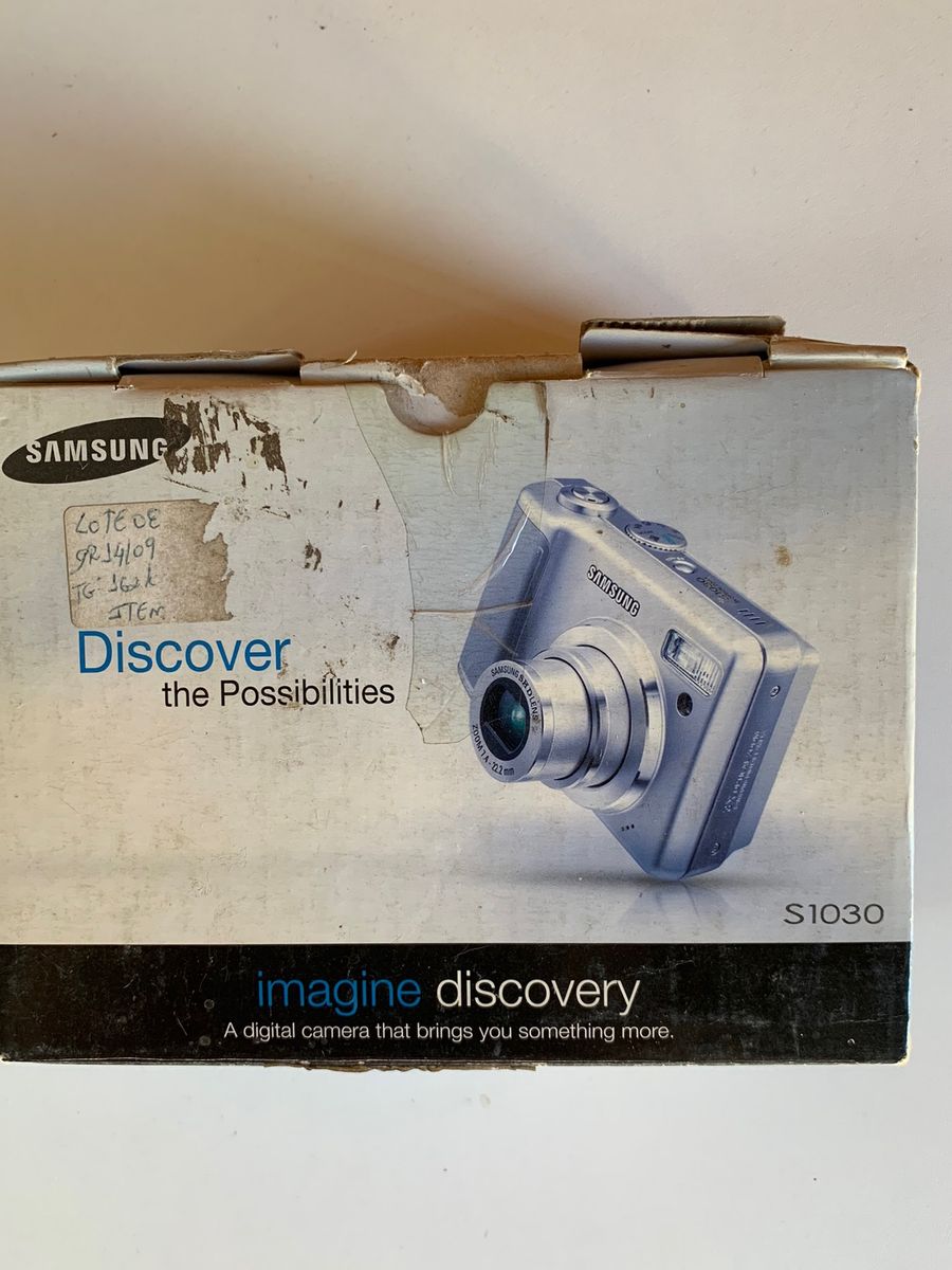 Samsung S1030 Câmera Digital | Máquina Fotográfica Digital Samsung Nunca Usado 69589259 | enjoei