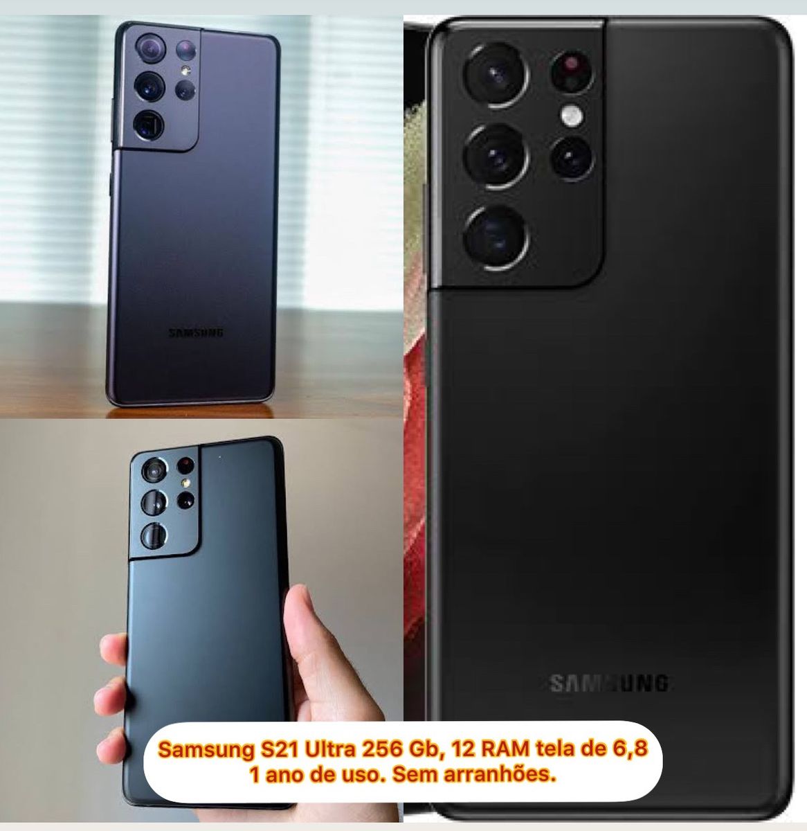 Samsung S21 Ultra | Celular Samsung Usado 68233794 | enjoei