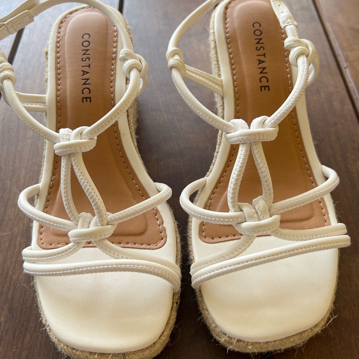 Sandália de Juta Constance | Sandália Feminina Constance Usado 79544661 ...