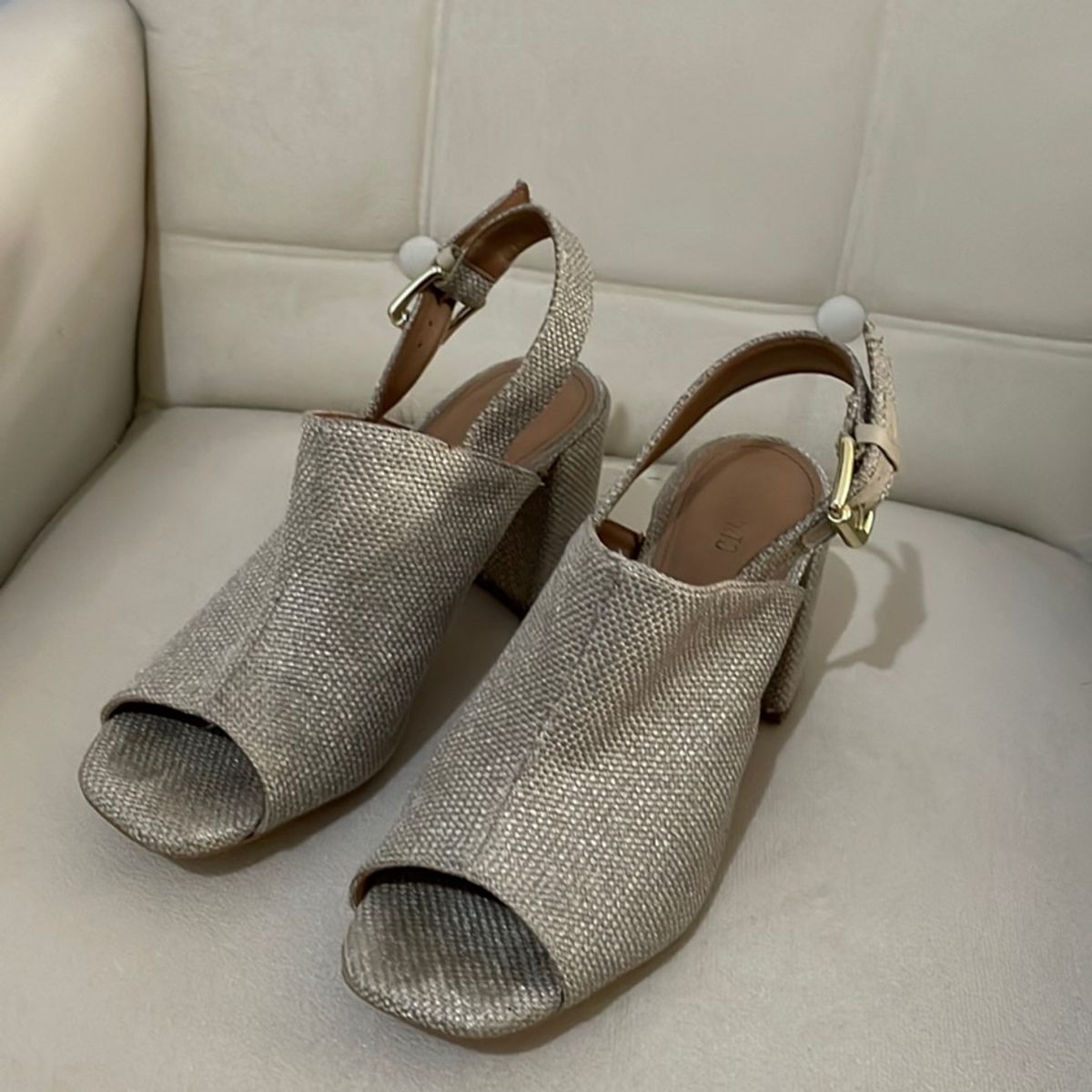 Sandália de Juta | Sandália Feminina Santinato Usado 81408445 | enjoei