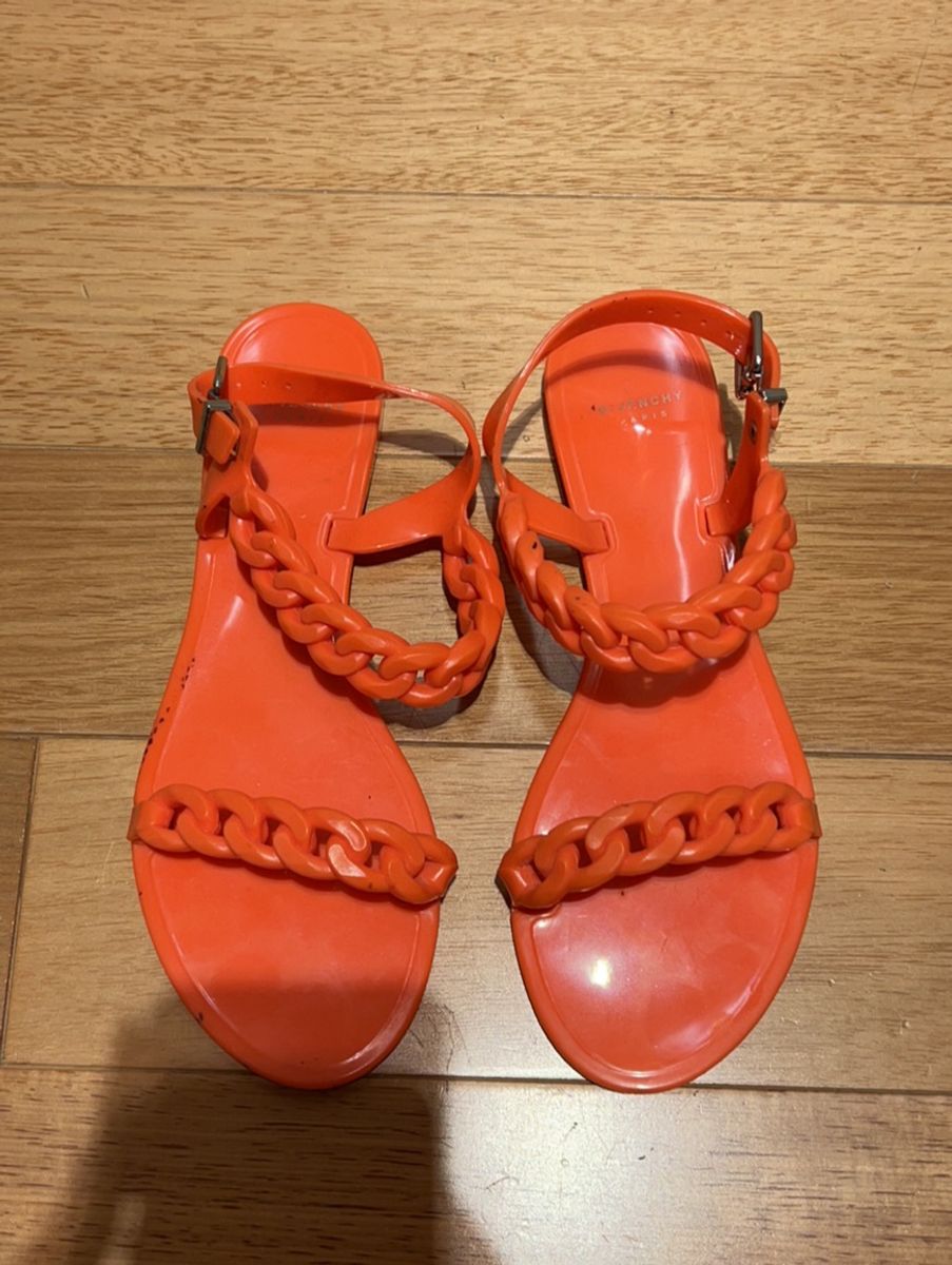 Sandália Gelly Tipo Marca Givenchy Paris | Sandália Feminina Givenchy ...