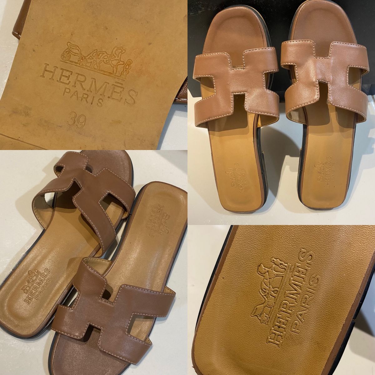 Sandalia Hermes 37 | Rasteira Feminina Hermès Usado 93925325 | enjoei