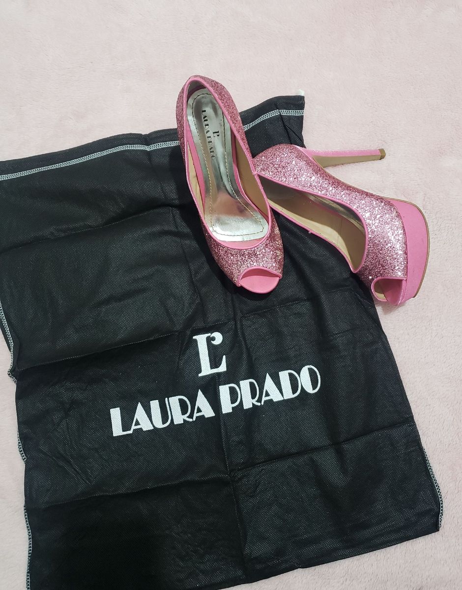 Sandalia Laura Prado | Sandália Feminina Laura Prado Usado 76872211 ...