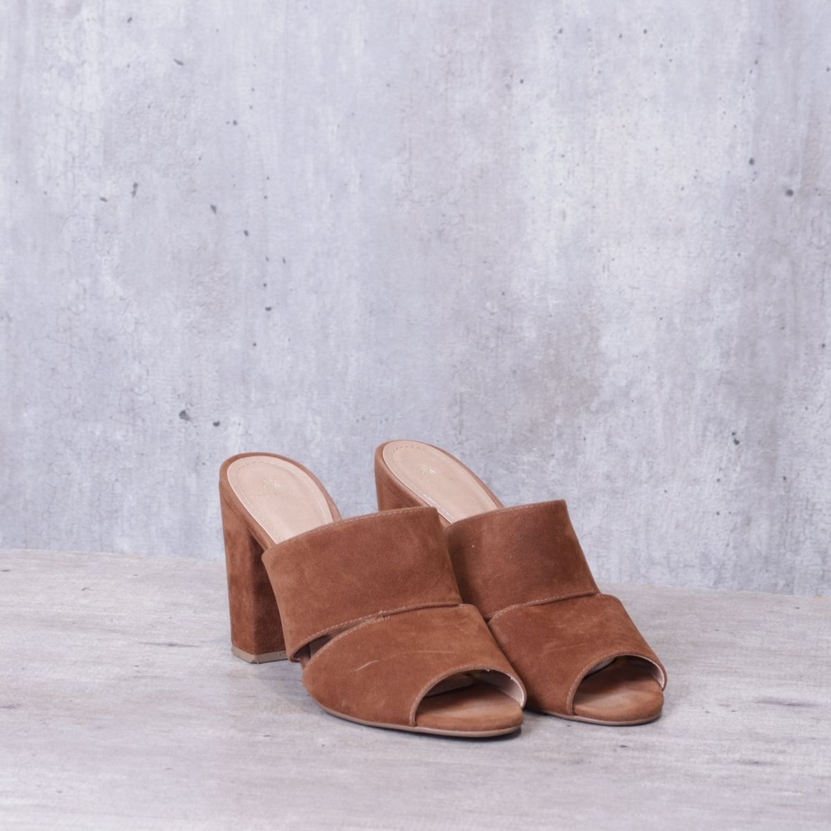 Sandalia Marrom Anne Kanner | Sandália Feminina Anne Kanner Usado ...