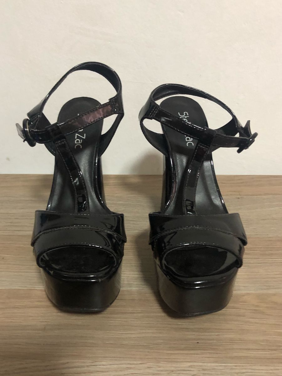 Sandália Salto Alto | Sandália Feminina Stella Zac Usado 75205311 | enjoei