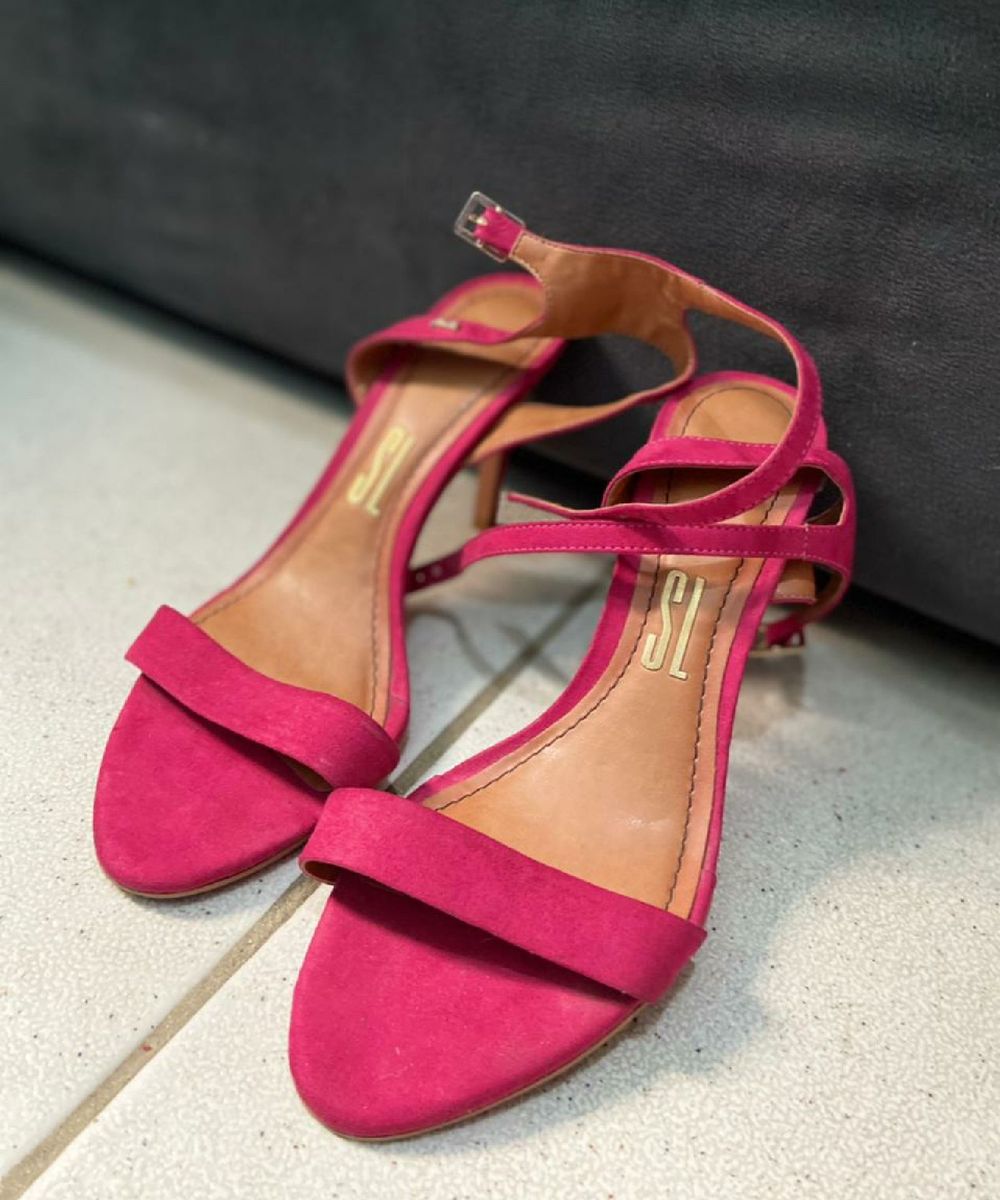 Sandália Santa Lolla Pink | Sandália Feminina Santa Lolla Usado ...