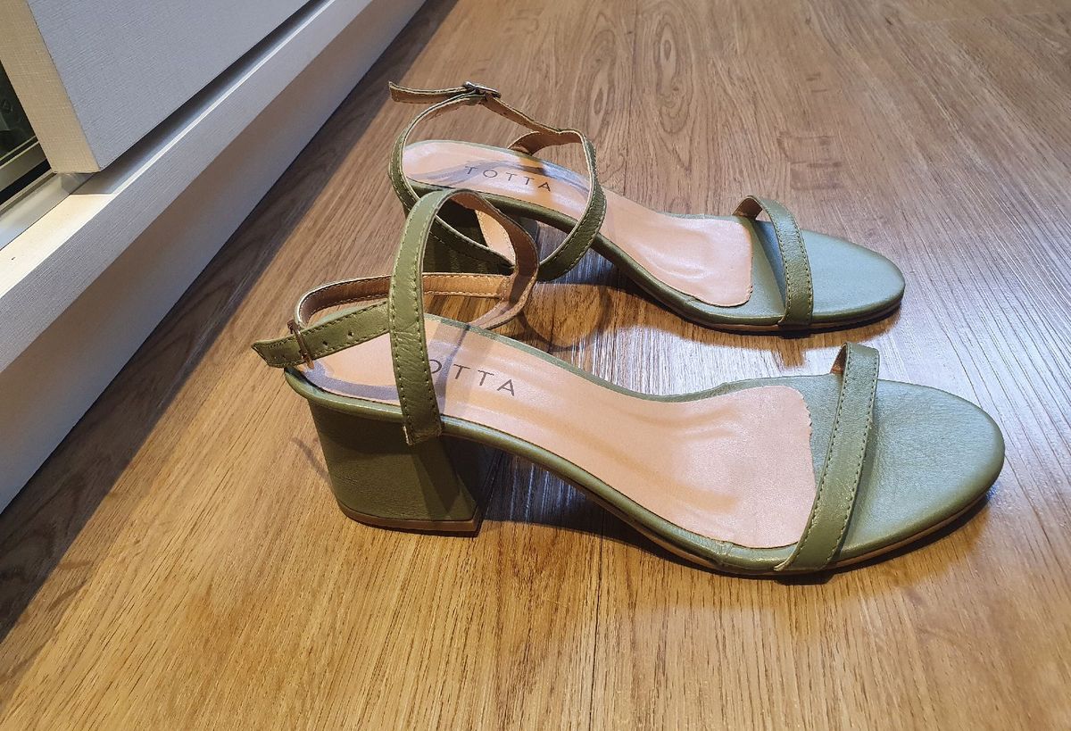 Sandália Totta Shoes | Sandália Feminina Totta Shoes Nunca Usado ...