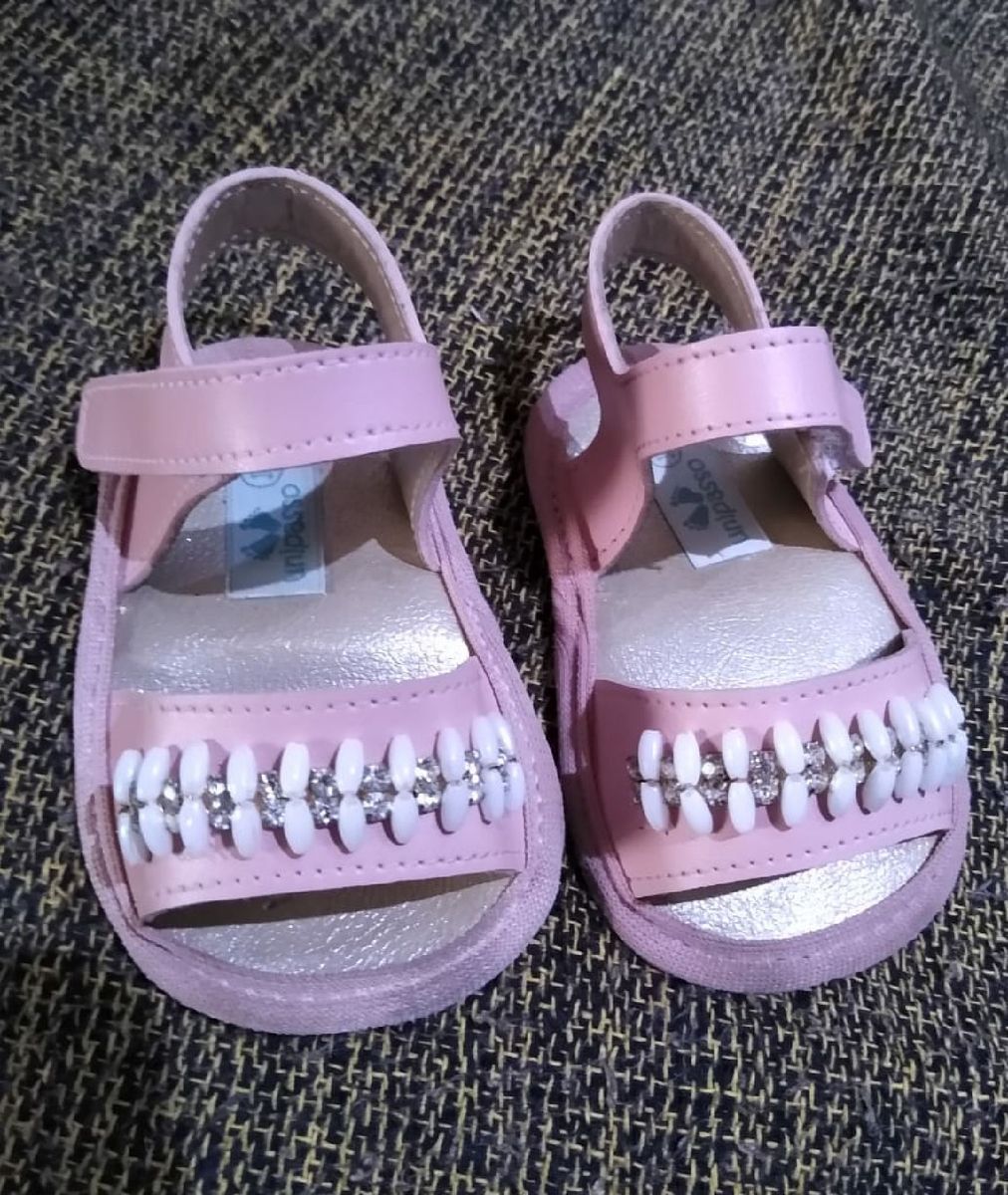 Sandalinha de Bebê | Calçado Infantil para Bebê Usado 42855074 | enjoei