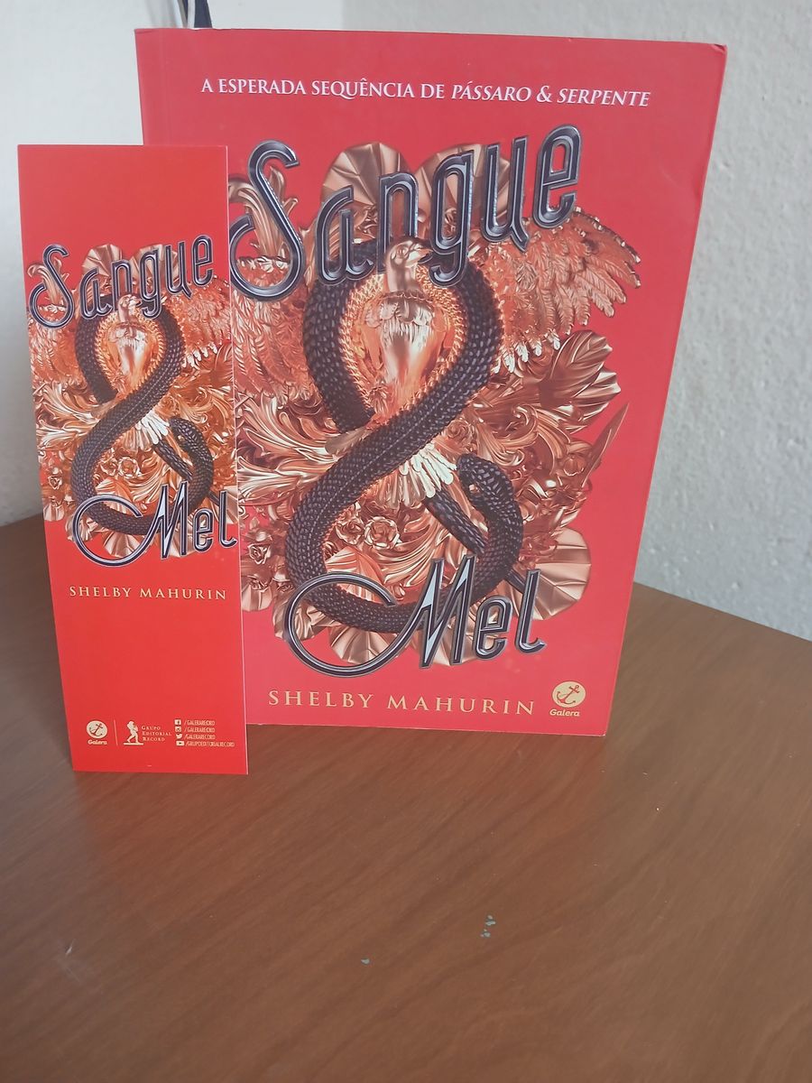 Sangue & Mel (volume 2 Pássaro e Serpente) | Livro Record Usado ...