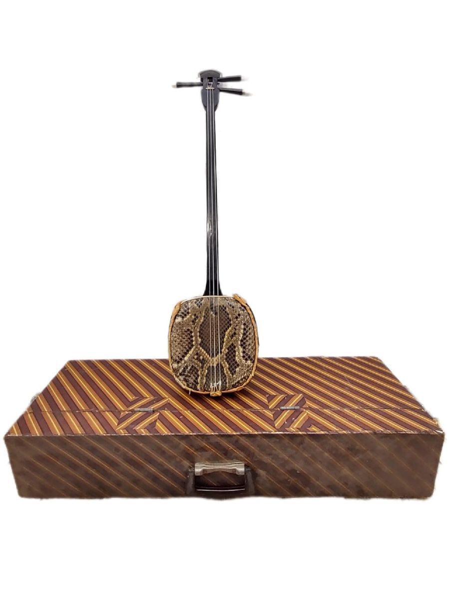 Sanshin (okinawa Shamisen) | Item de Música Vintage Okinawan Shanshin ...
