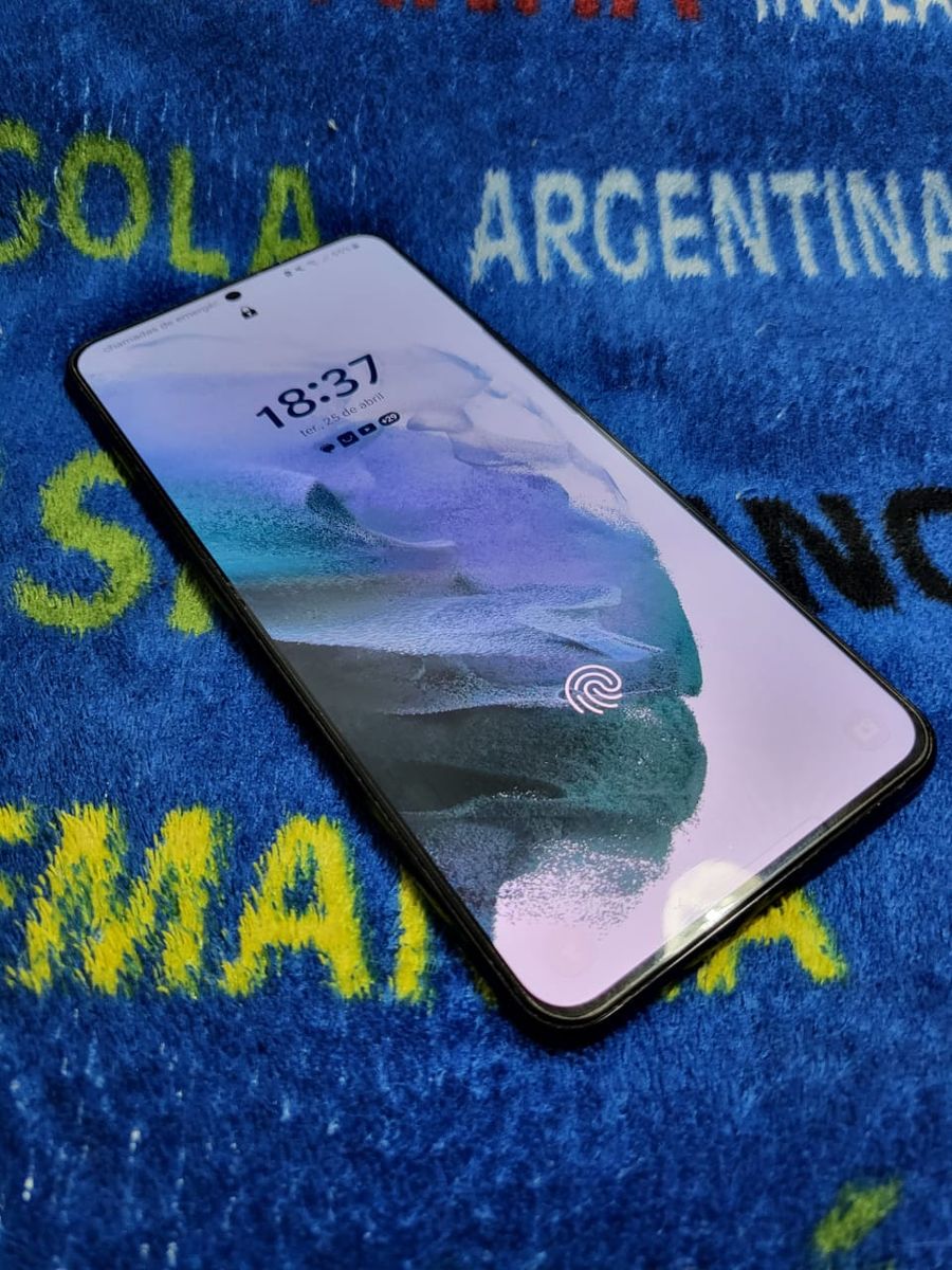 Sansung Galax S21+ 128gb Preto Usado em Ótimo Estado com Carregador ...