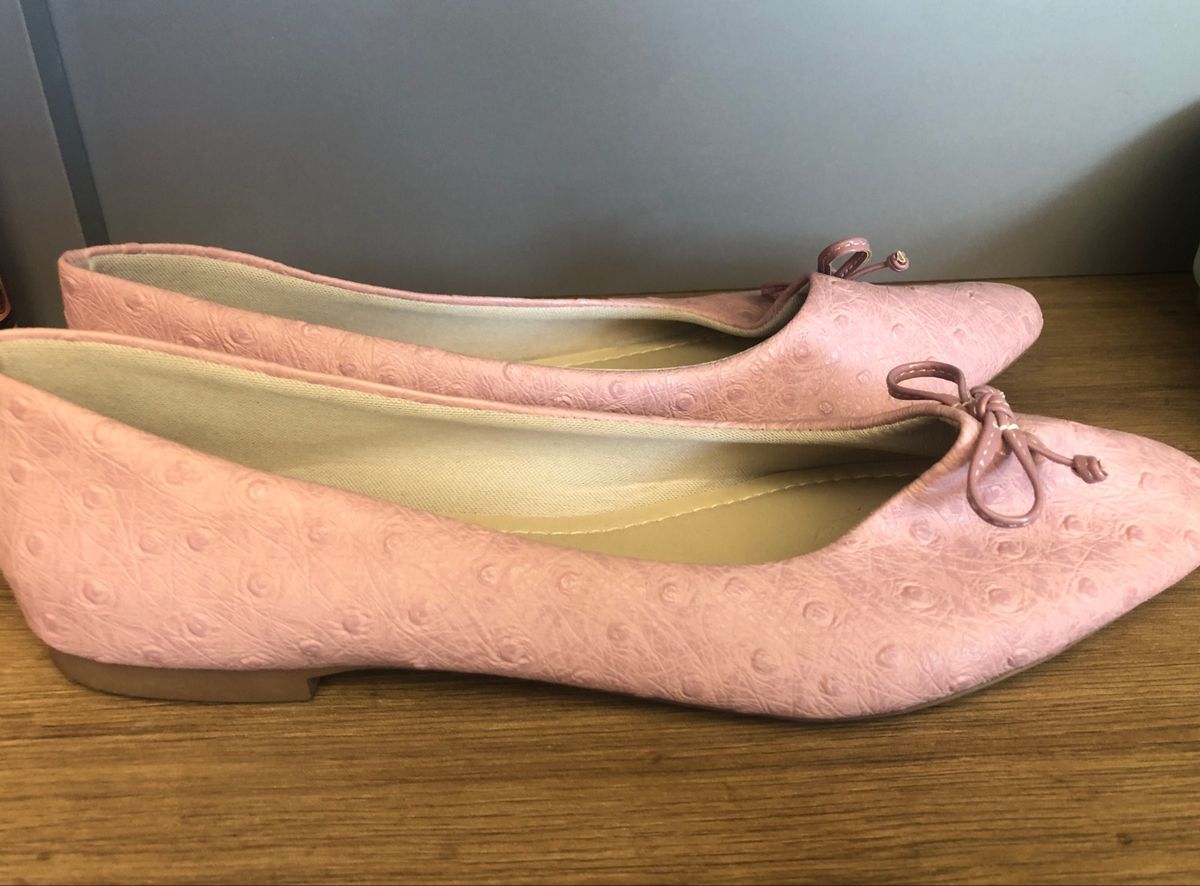 Saoatilha com Textura Piton, Rosa Bebe, Linda! | Sapatilha Feminina ...