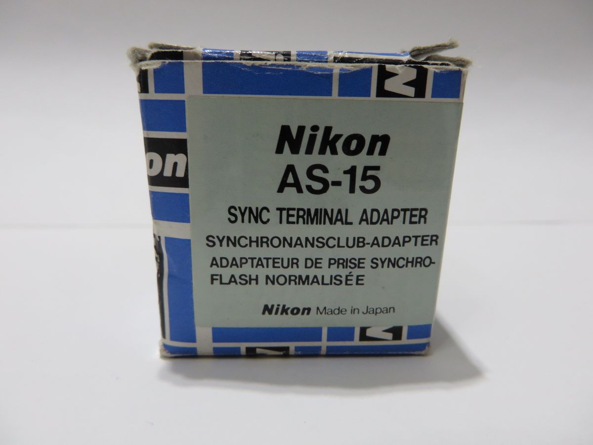 Sapata Nikon As-15 Sync Terminal Adapter | Lente e Acessório de ...