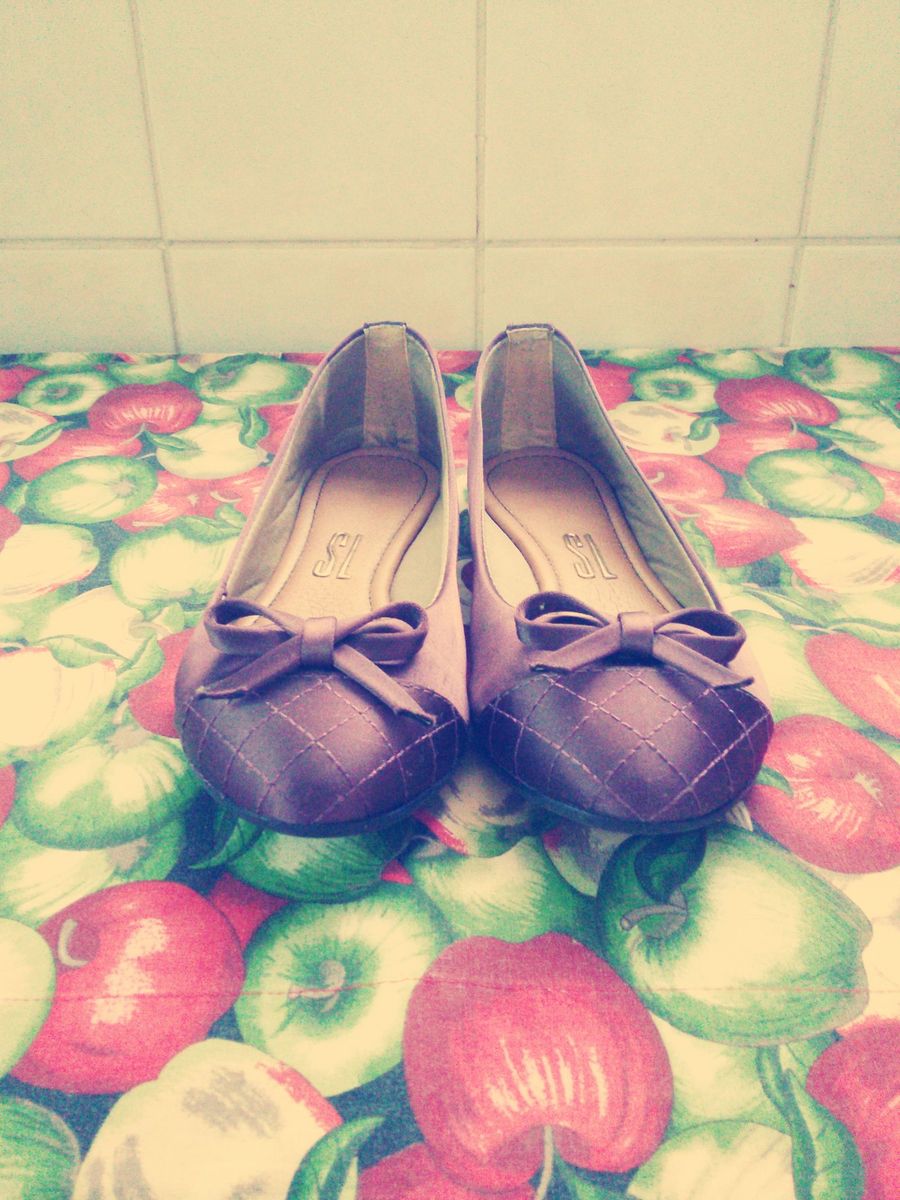 Sapatilha Roxa Santa Lolla | Sapatilha Feminina Santa Lolla Usado ...