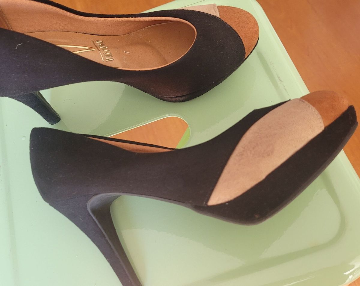 Sapato Alto Vizzano Couro | Sapato Feminino Vizzano Usado 86026074 | enjoei