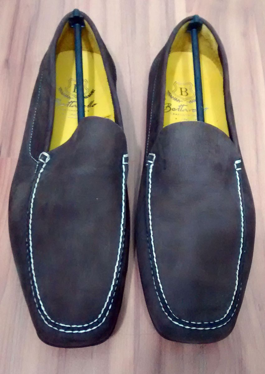 Sapato Betarello Café Alto Padrão | Sapato Masculino Betarello Nunca ...