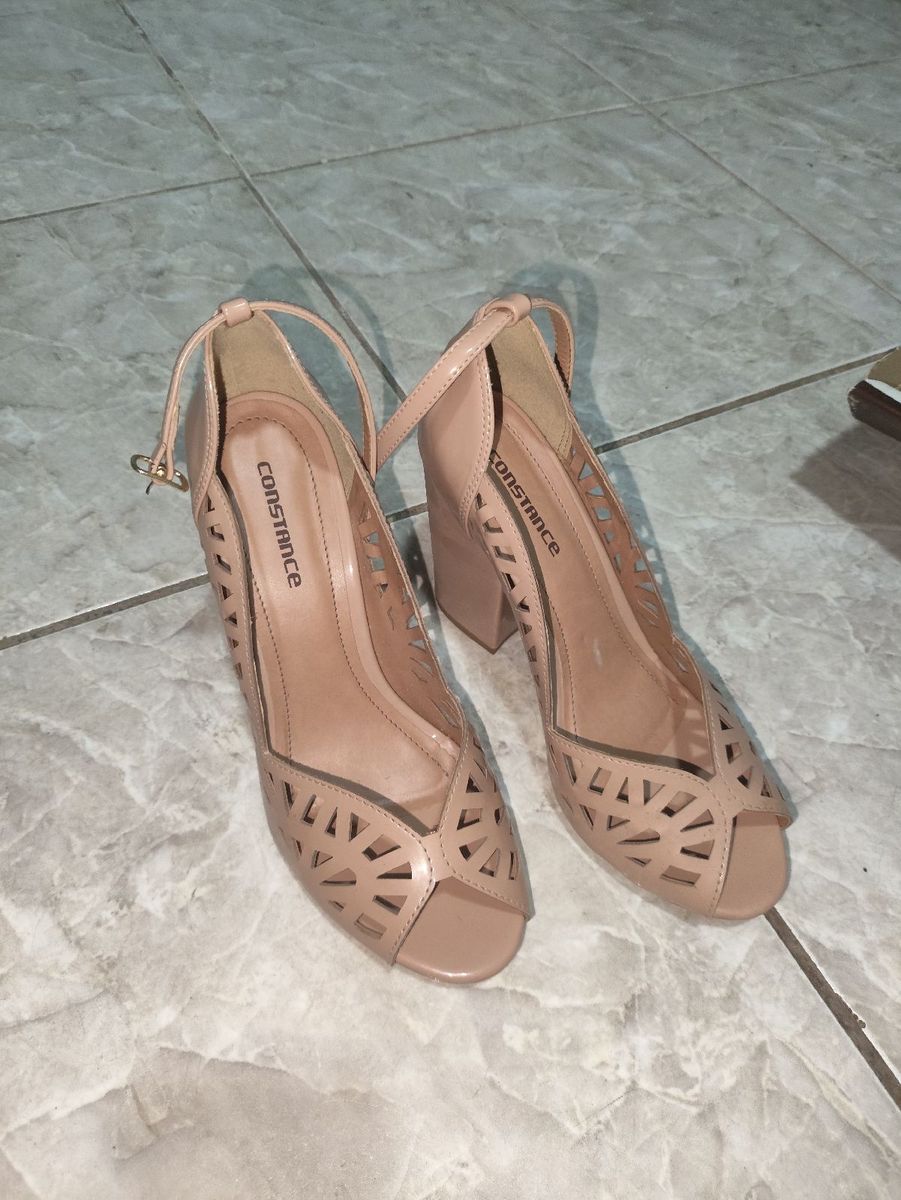 Sapato com Salto Constance | Sapato Feminino Constance Usado 112432995 ...