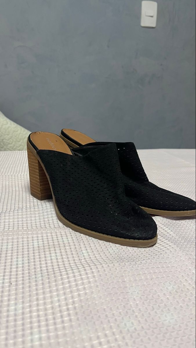 Sapato com Salto Usado 1 Vez/ 100,00r$ | Sapato Feminino Usado ...