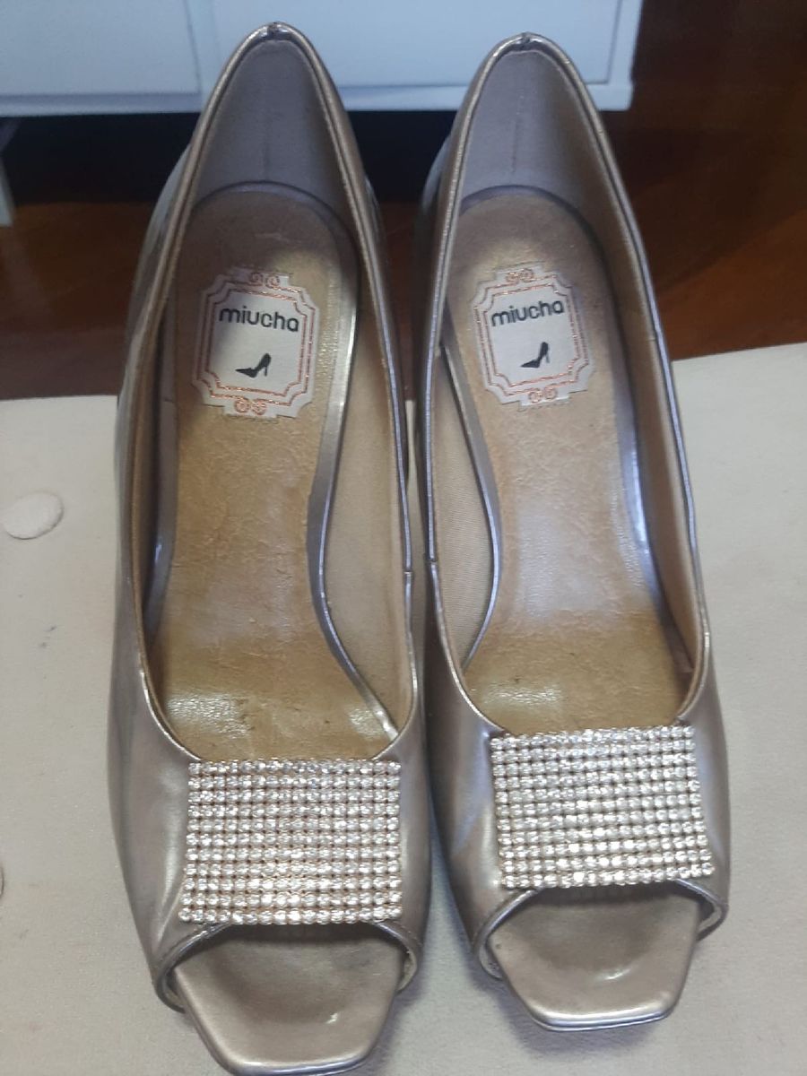 Sapato de Salto | Sapato Feminino Miucha Usado 73168558 | enjoei