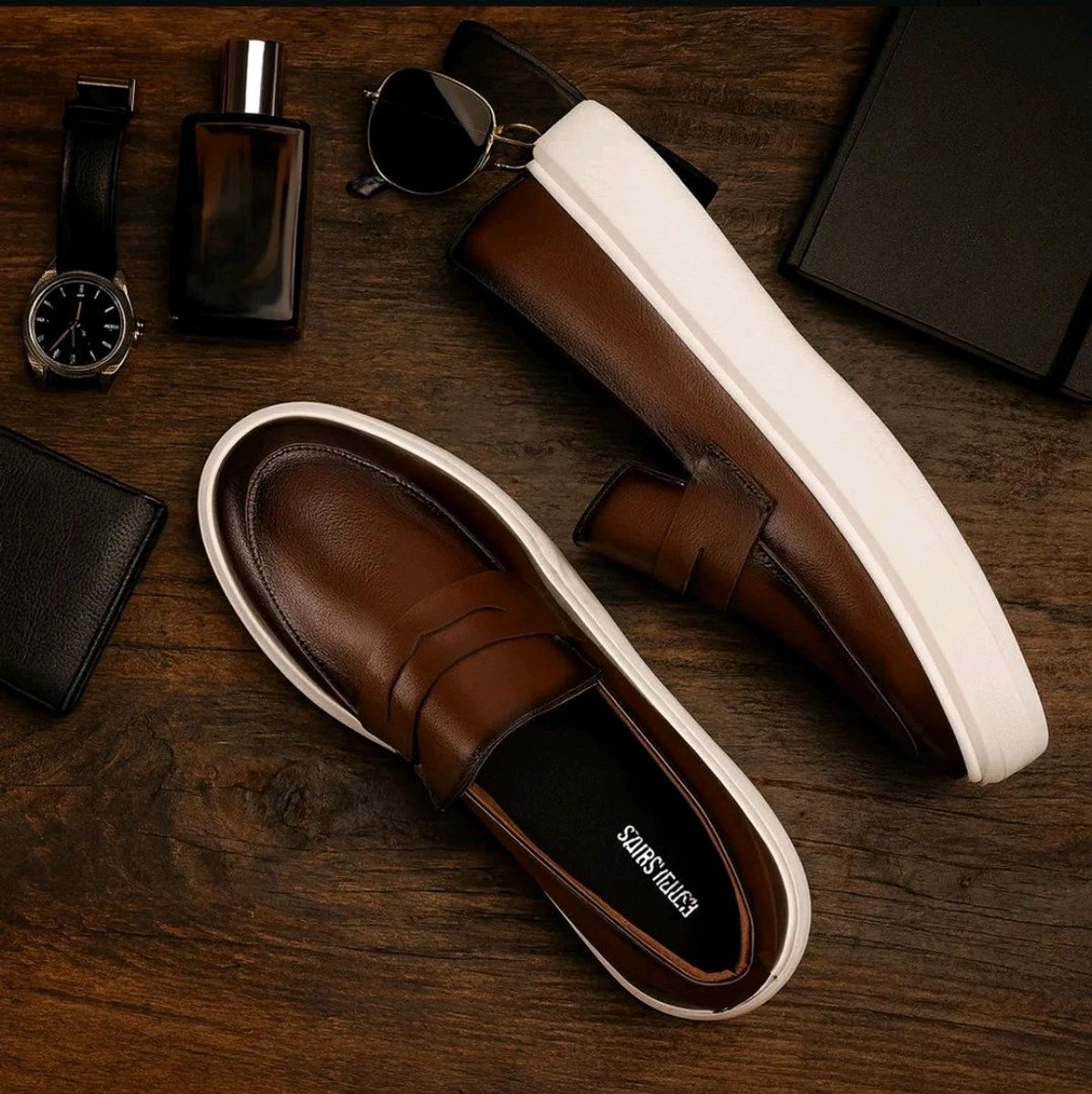 Sapato Loafer Urbanzi Café | Sapato Masculino Urbanzi Usado 140822334 ...