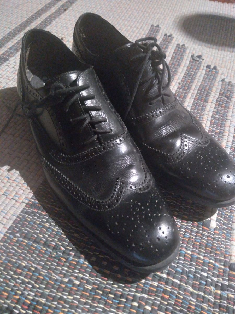 Sapato Oxford Malbork Couro Legítimo N°40 Pouco Usado | Sapato ...