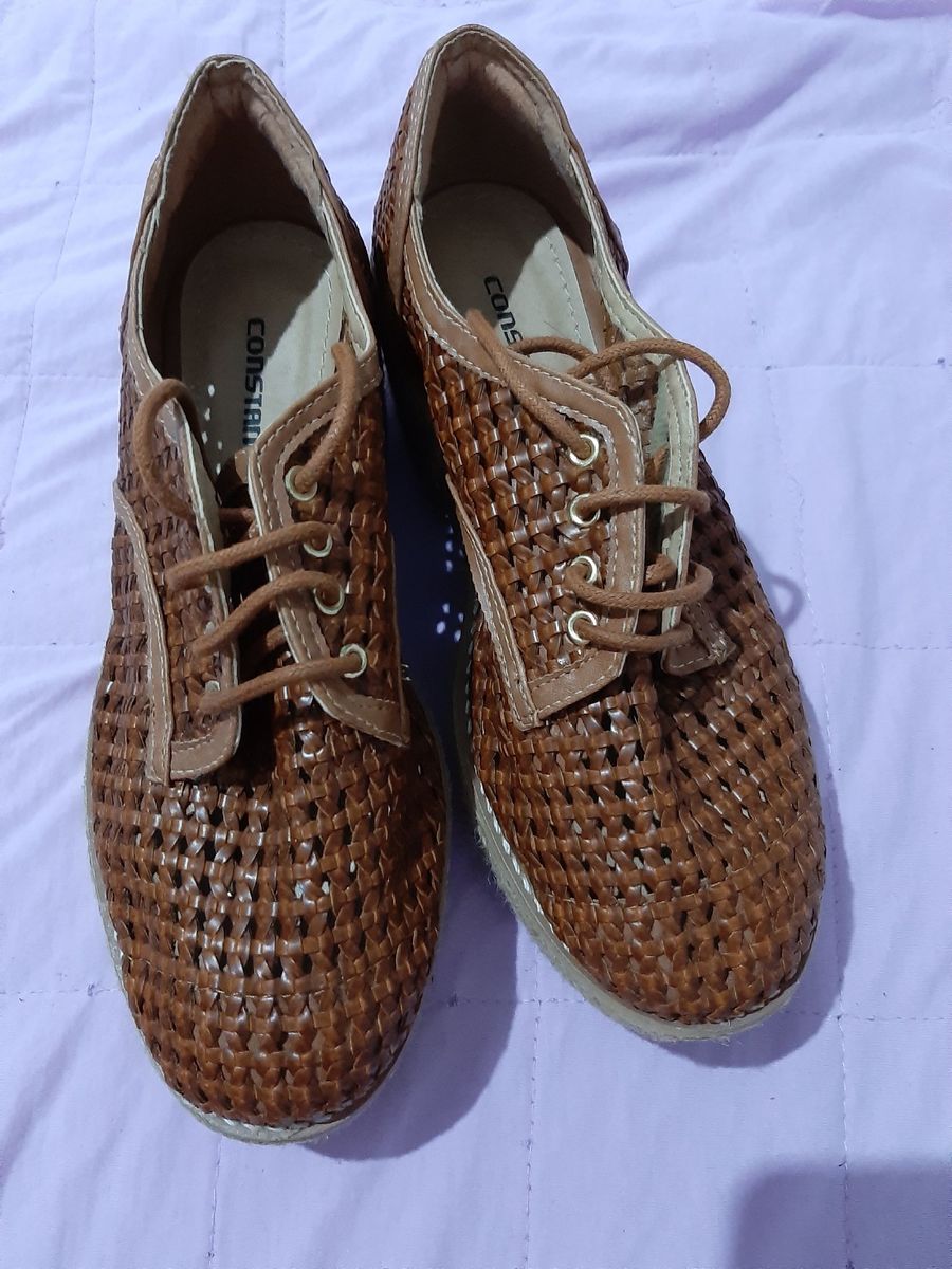 Sapato Plataforma de Corda Constance | Sapato Feminino Constance Nunca ...