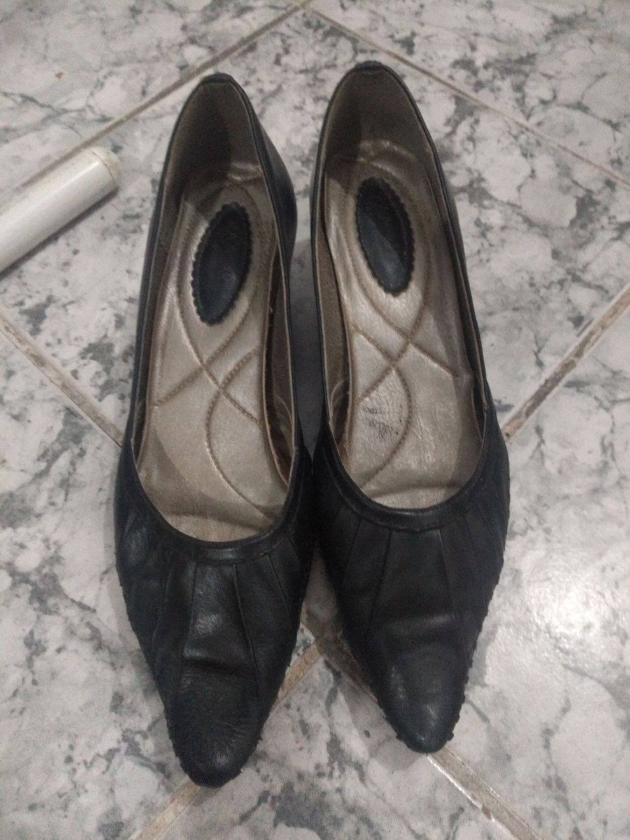 Sapato Preto | Sapato Feminino Ramarim Usado 66508734 | enjoei