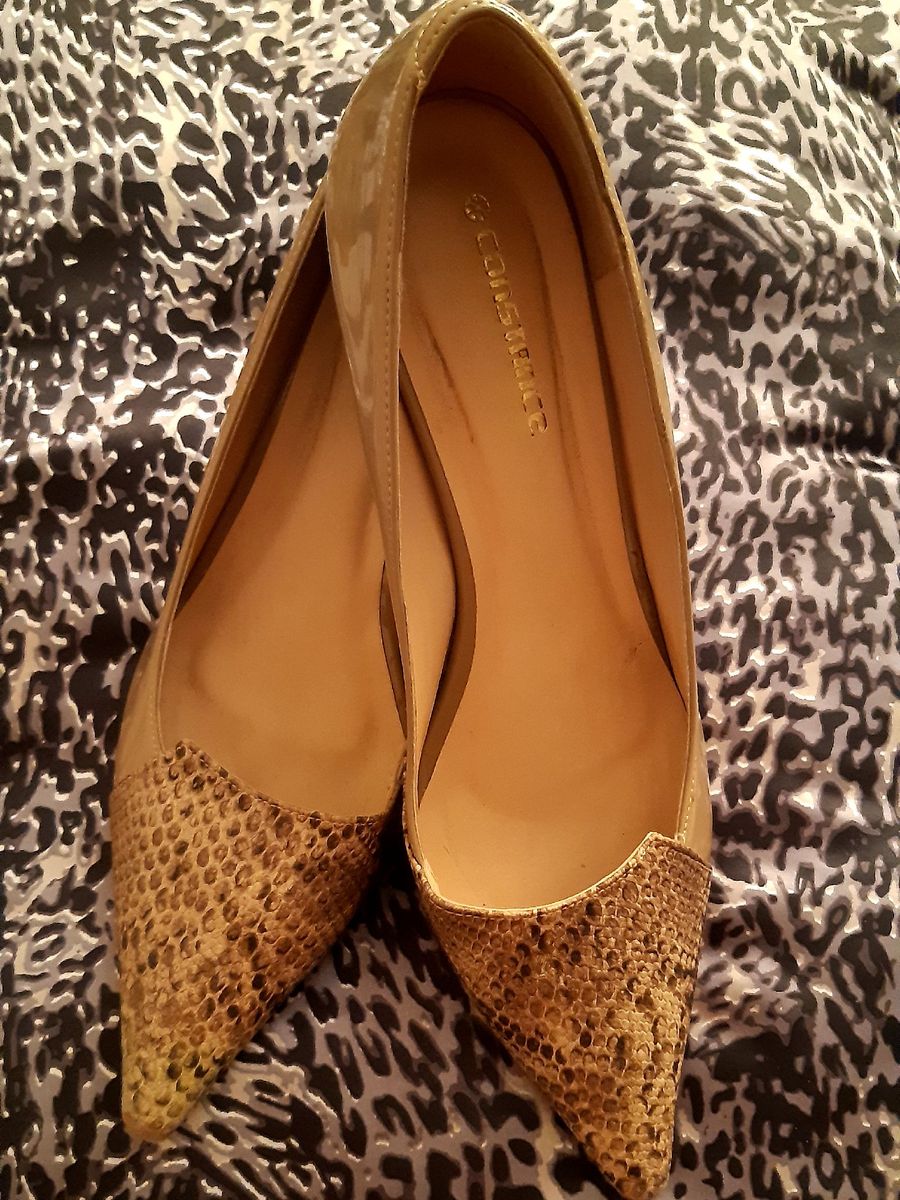 Sapato Scarpin da Marca Constance Número 40. Novíssimo!! | Sapato ...