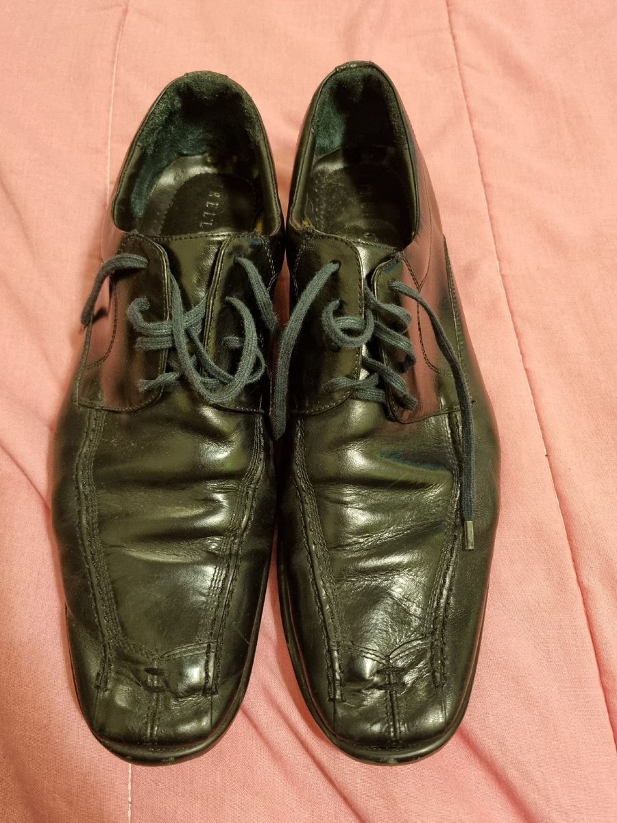Sapato Social Preto | Sapato Masculino Birello Nunca Usado 72735258 ...