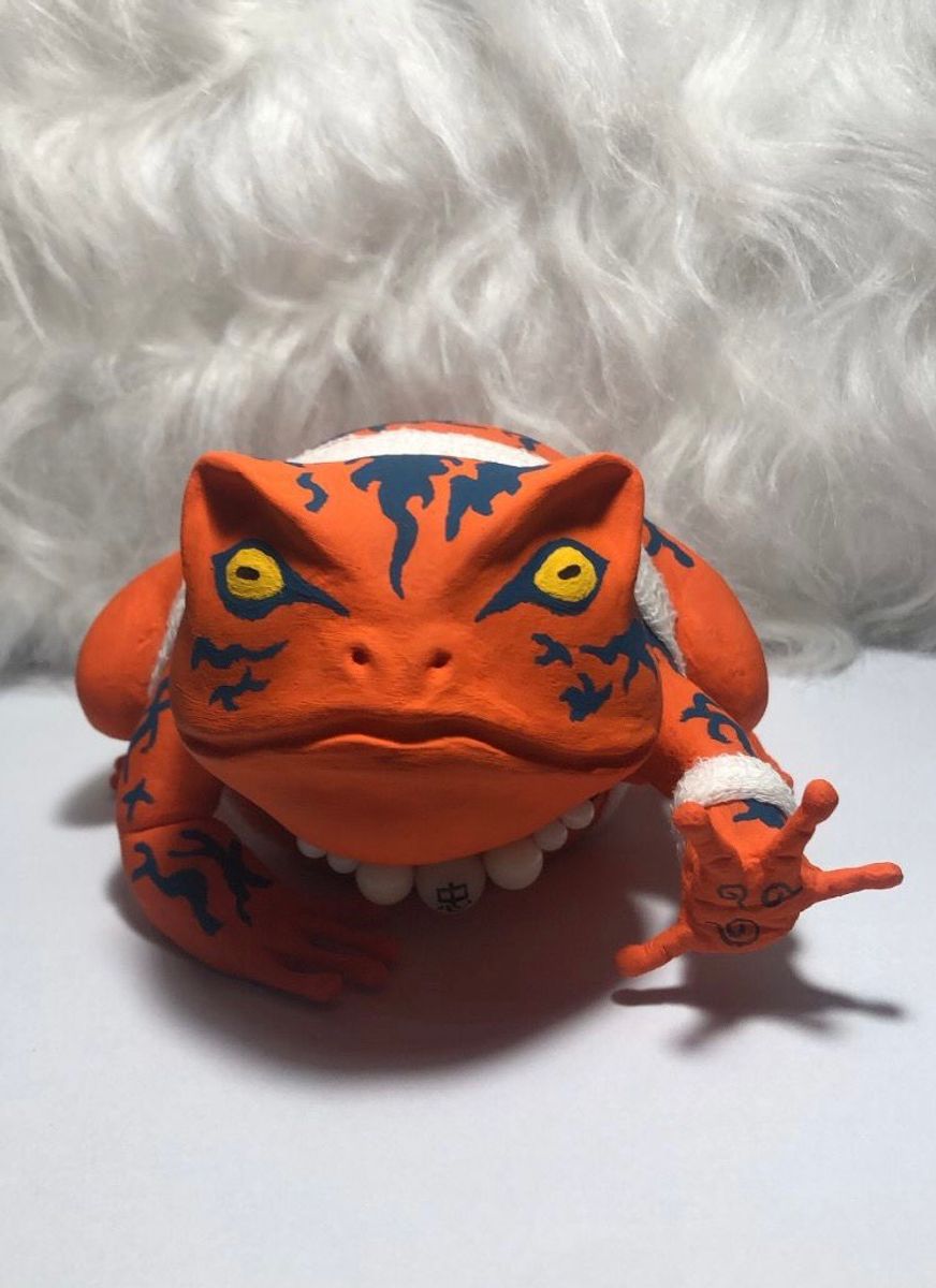 Sapo Gamabunta Jiraya Naruto | Cacareco Action Figure Nunca Usado ...