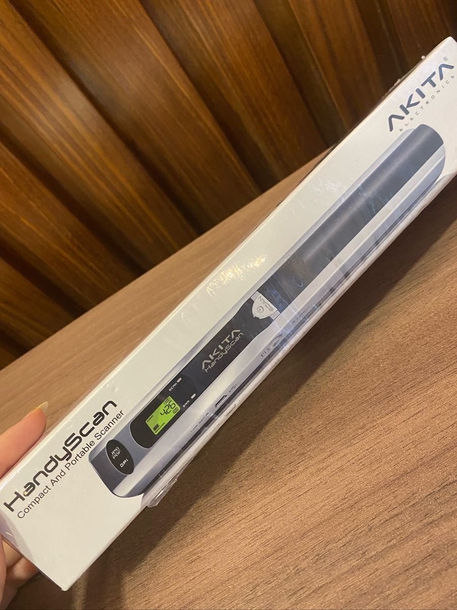Scanner de Mão Akita Compacto | Item Info & Eletro Akita Nunca Usado ...