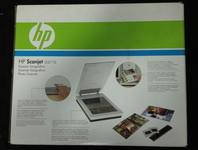 Scanner de Mesa Hp - Scanjet G2710 | Item Info & Eletro Hp Usado ...