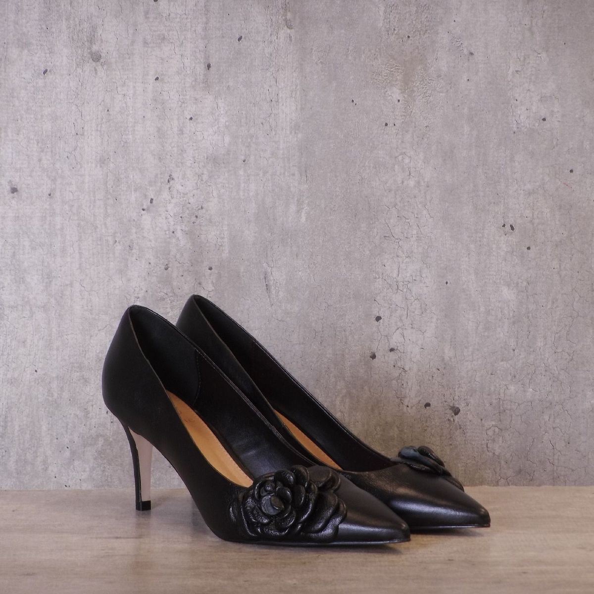 Scarpin Preto Corello | Sandália Feminina Corello Usado 76189880 | enjoei