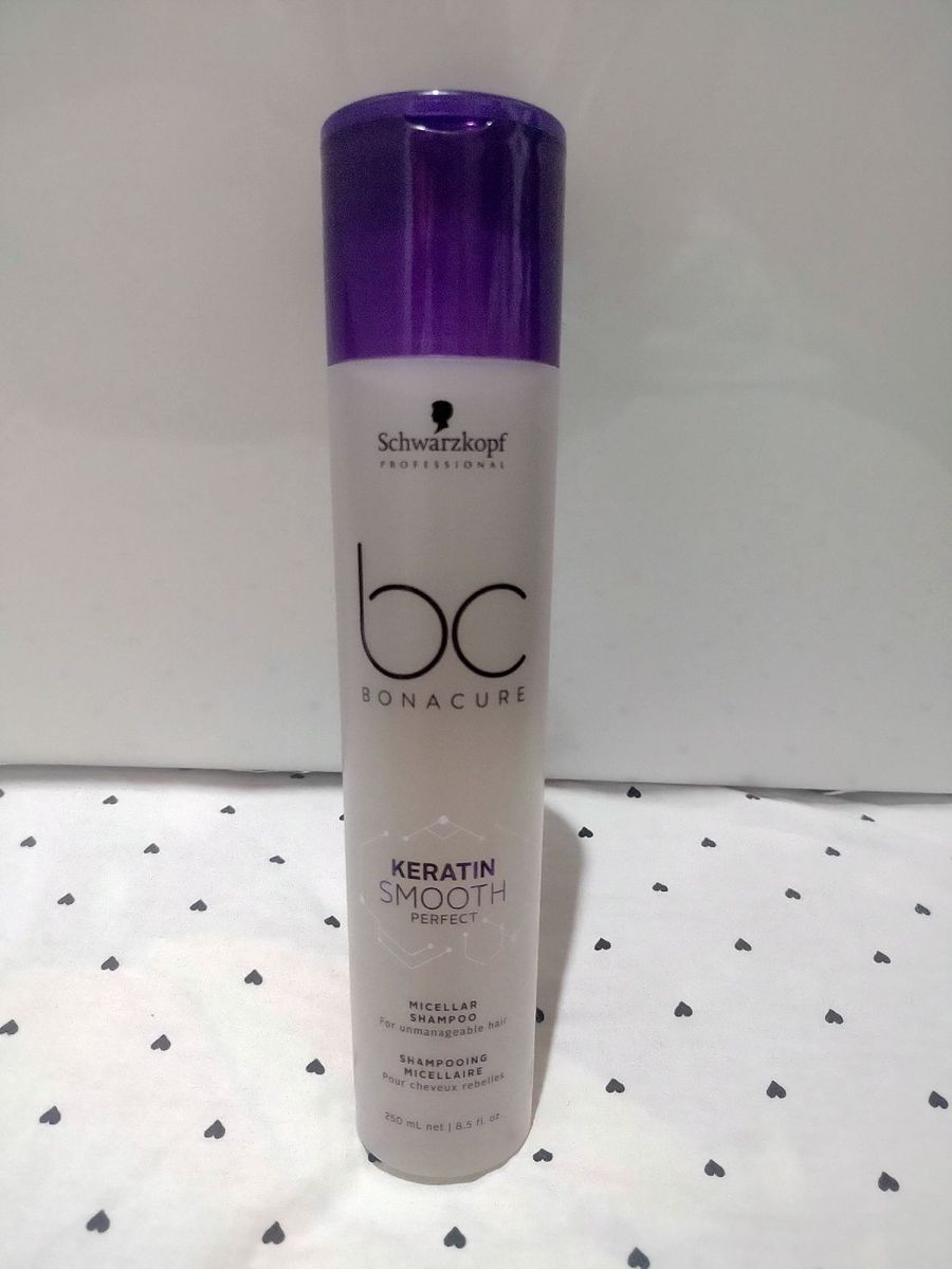 Schwarzkopf Professional Bc Bonacure Keratin Smooth Perfect - Shampoo 250ml | Produto p/ Cabelos ...