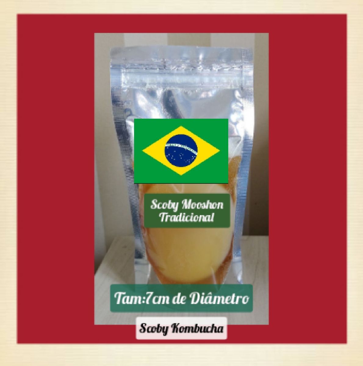 Scoby Mooshon Tradicional ( Tam:7cm de Diâmetro) | Móvel p/ Casa Scoby ...