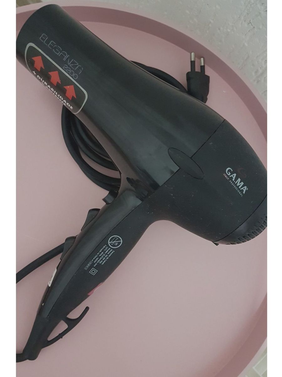 Secador de Cabelo Gama | Produto p/ Cabelos Feminino Gama Usado ...