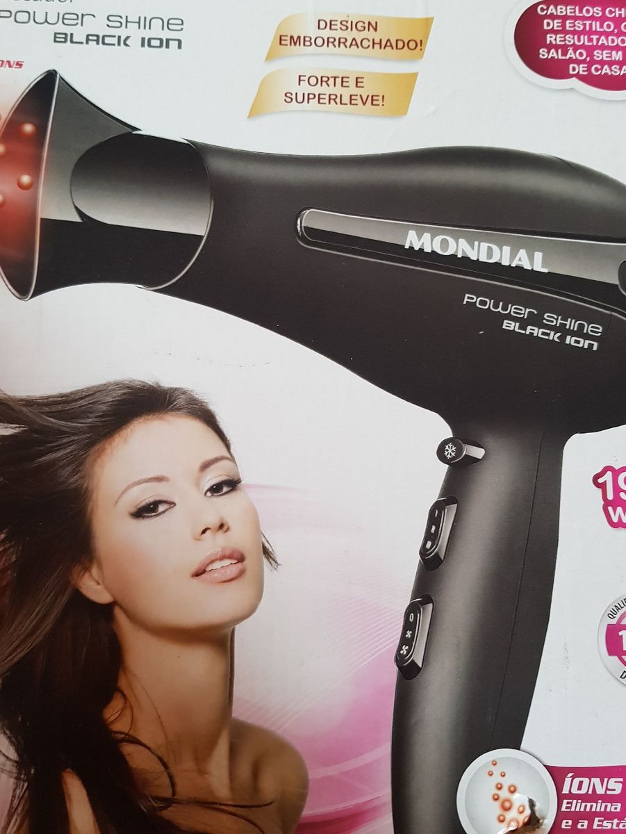 Secador de Cabelo Mondial | Item Info & Eletro Mondial Nunca Usado ...