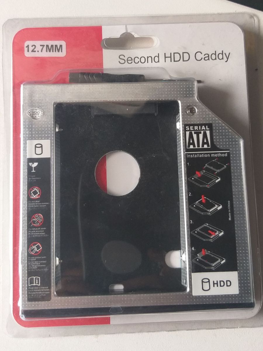 Second Hdd Caddy | Computador Notebook Ata Nunca Usado 49306615 | enjoei