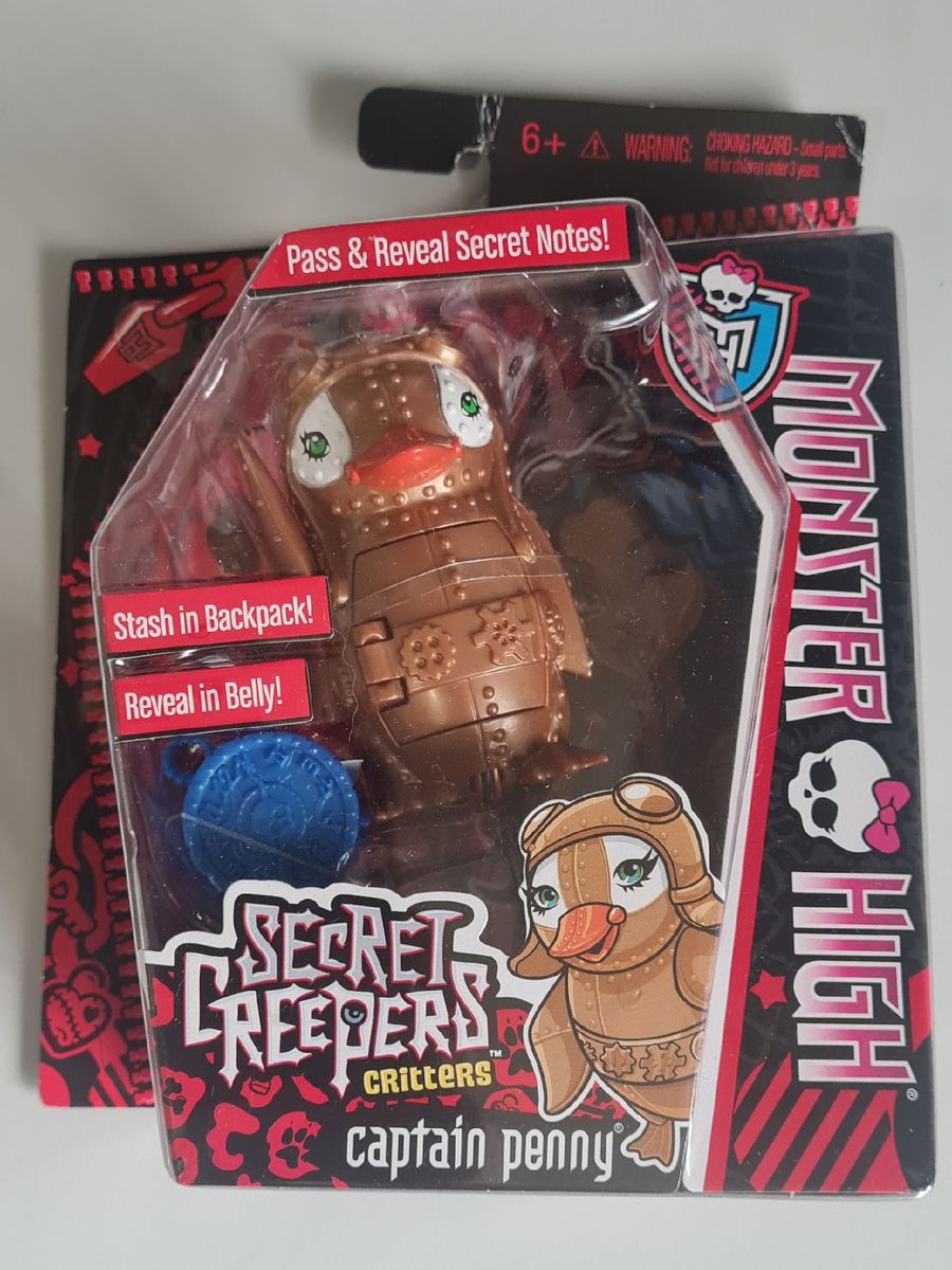 Secret Creepers Captain Penny Monster High | Brinquedo Monster High ...
