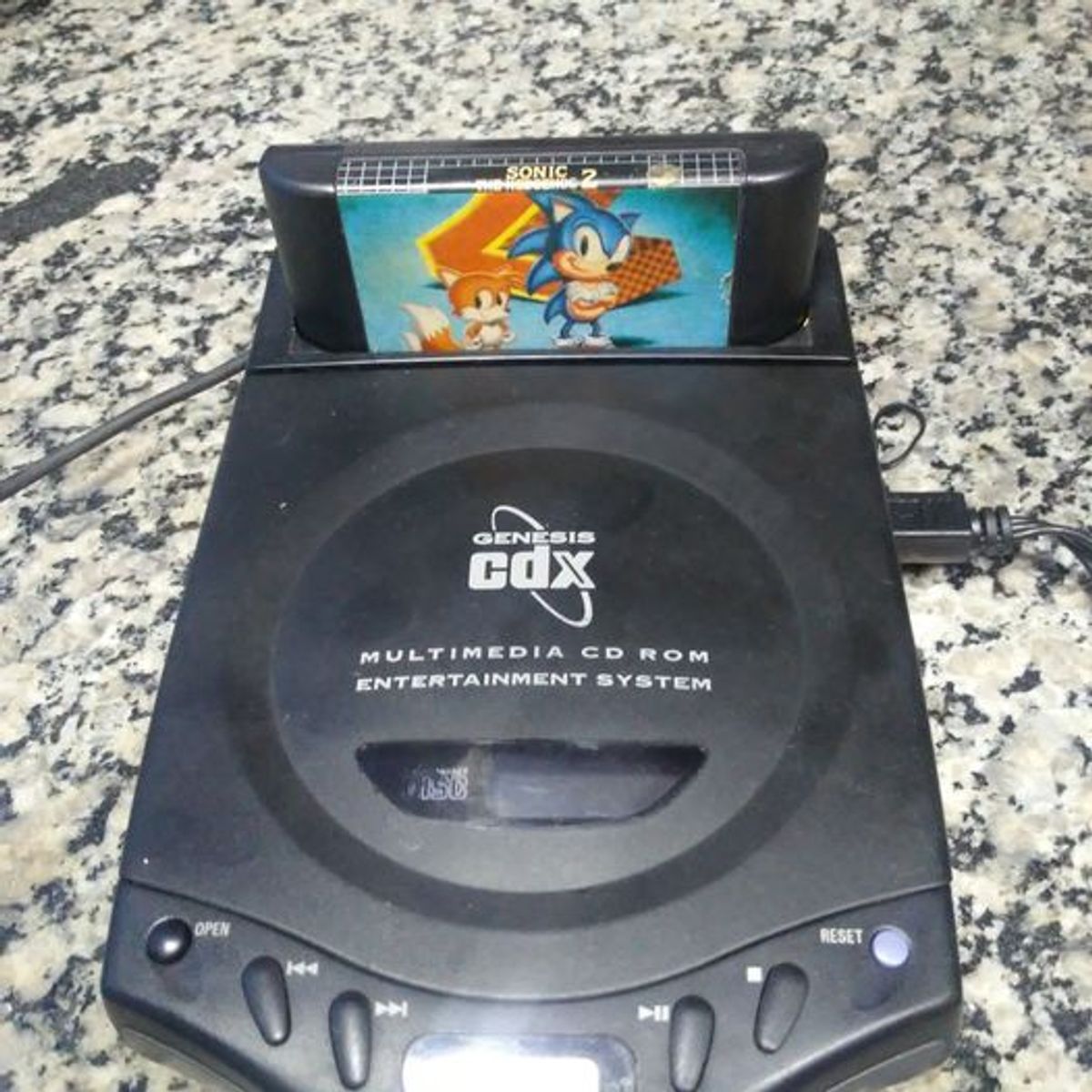 Sega Cdx com Fonte Original, Controle de 6 Botões Original, Cabo Av ...