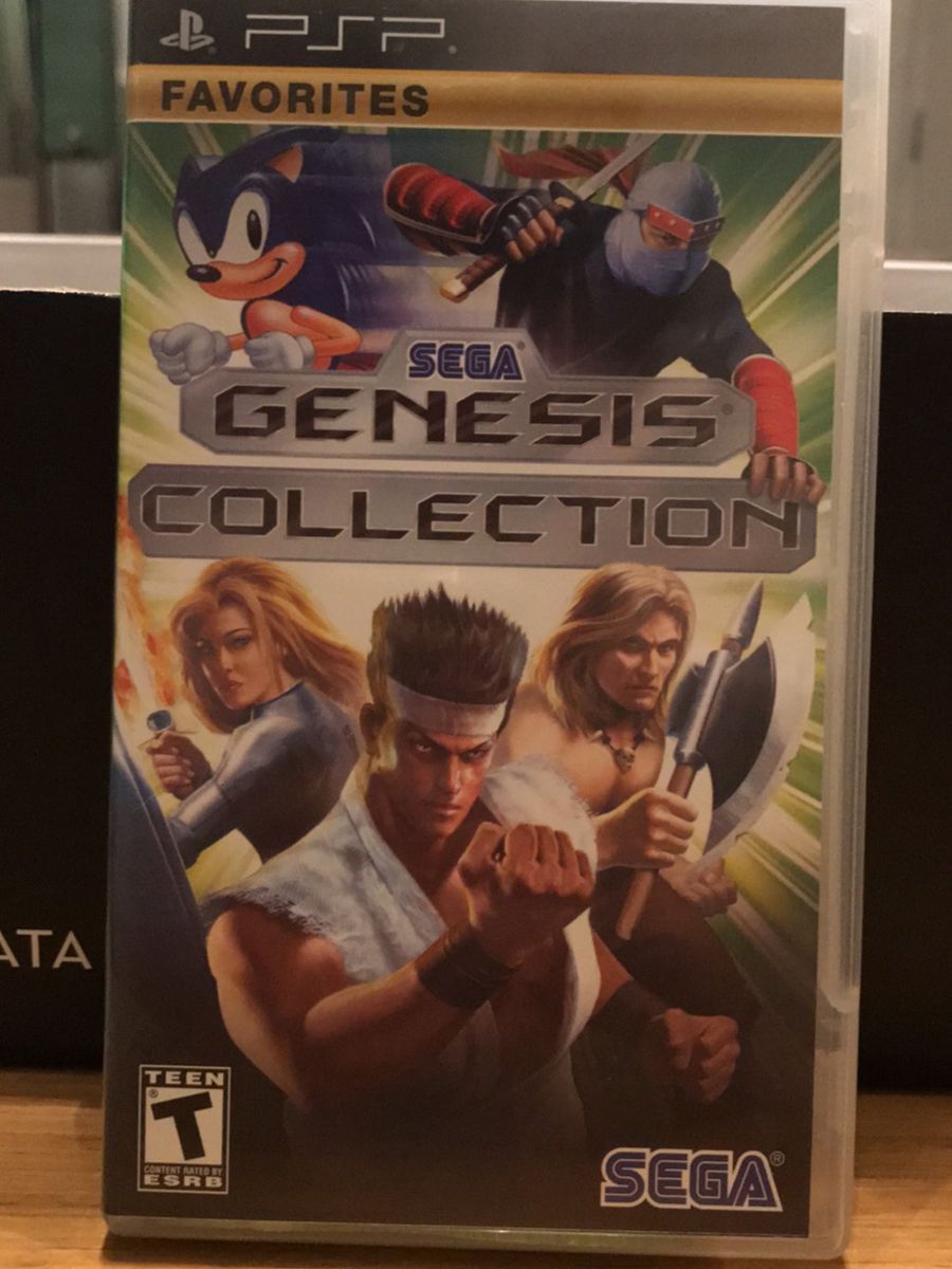 Sega Genesis Collection Jogos para Psp | Jogo de Videogame Psp Usado ...