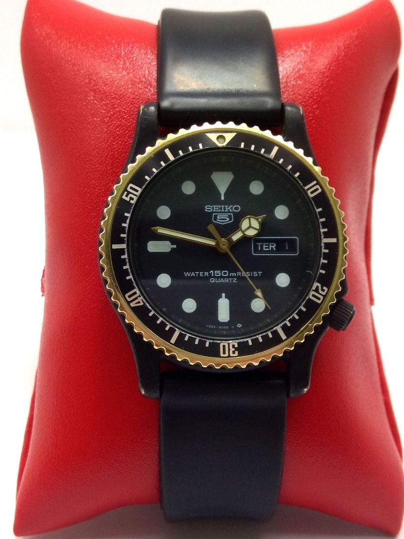 Seiko Diver 1987 Quartz | Relógio Masculino Seiko Usado 43414141 | enjoei