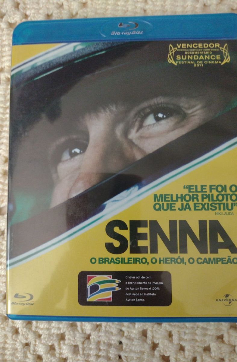 Senna O Brasileiro, O Herói, O Campeão Blu-ray | Item de Música Blu Ray ...