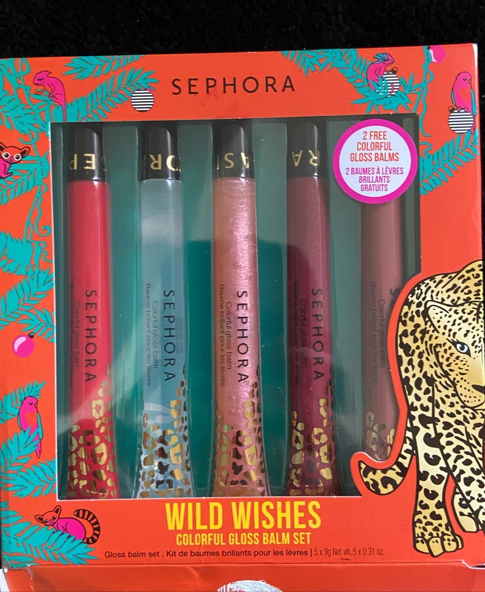 Sephora Collection Wild Wishes Colorful Gloss Balm Set | Maquiagem ...